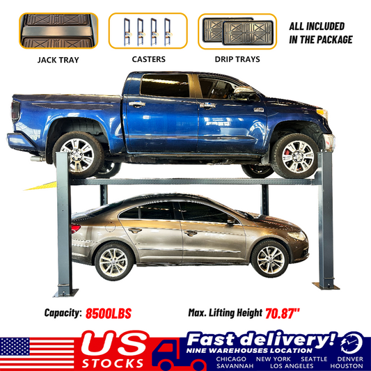 Best Portable Hydraulic Car Lift for Home Garages | Auto Lift for Sale ...