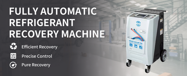 Fully Automatic R-134A Recovery, Recycle & Recharge DUAL AC1800 Machin ...