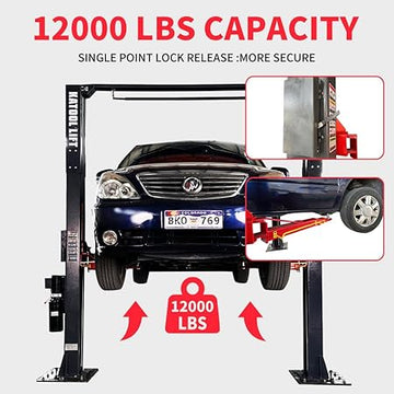 Best Portable Hydraulic Car Lift for Home Garages | Auto Lift for Sale ...