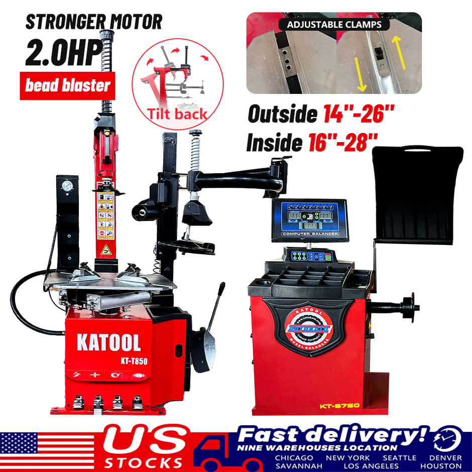 Tires Machine and 2 post Auto Car Lift - KATOOL Automotive Equipment ...